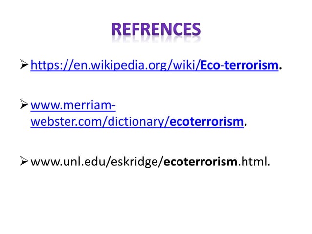 Environmental problems biopiracy & eco terrorism | PPTX