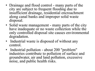 Environmental problems in south asia | PPTX