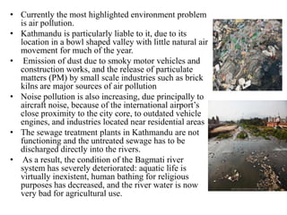 Environmental problems in south asia | PPTX