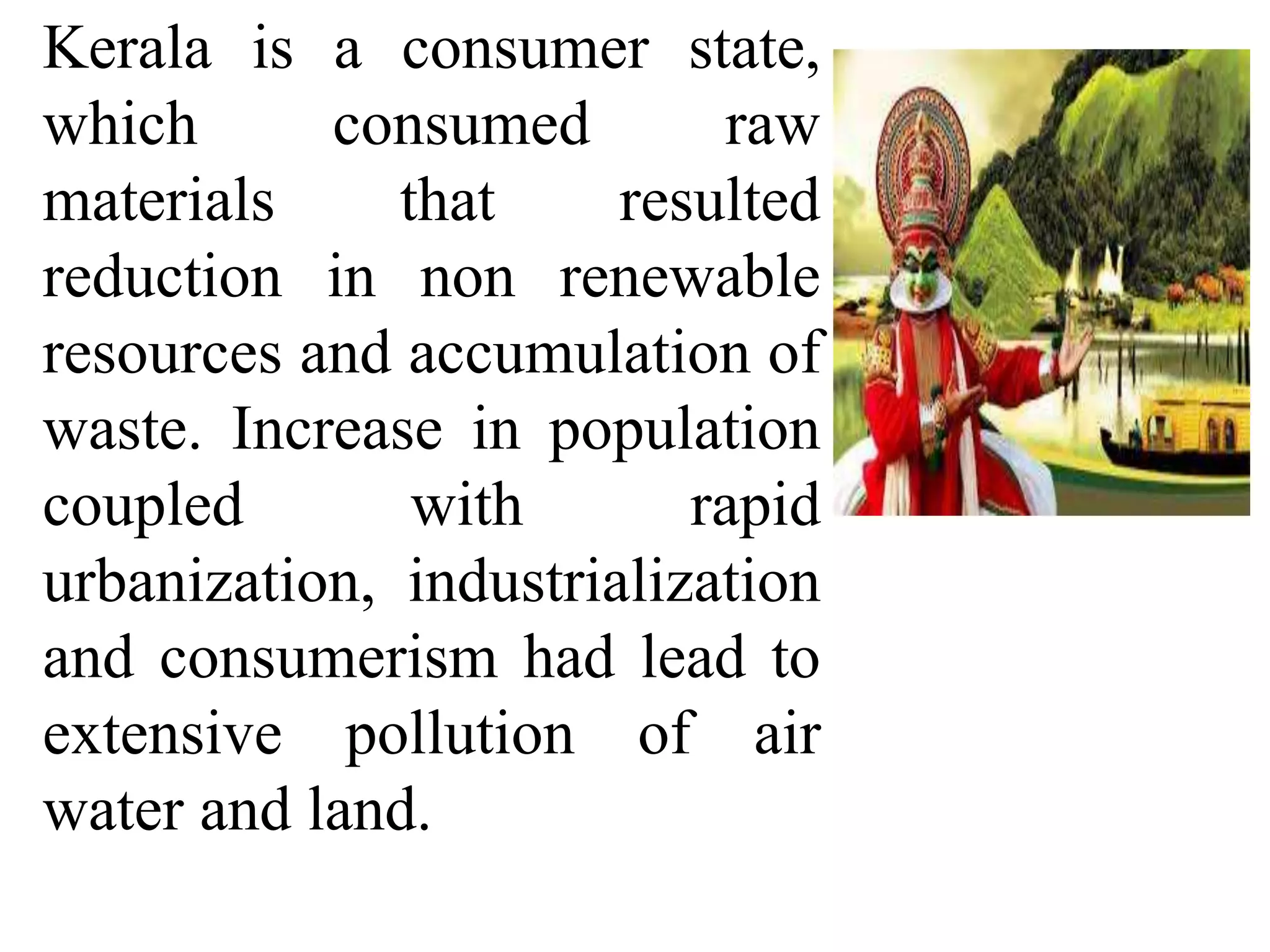 Environmental problems of kerala | PPTX