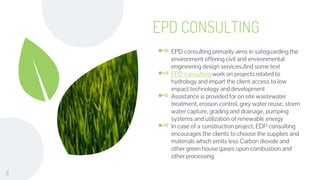 ENVIRONMENTAL PRODUCT DECLARATION (EPD) | PPTX
