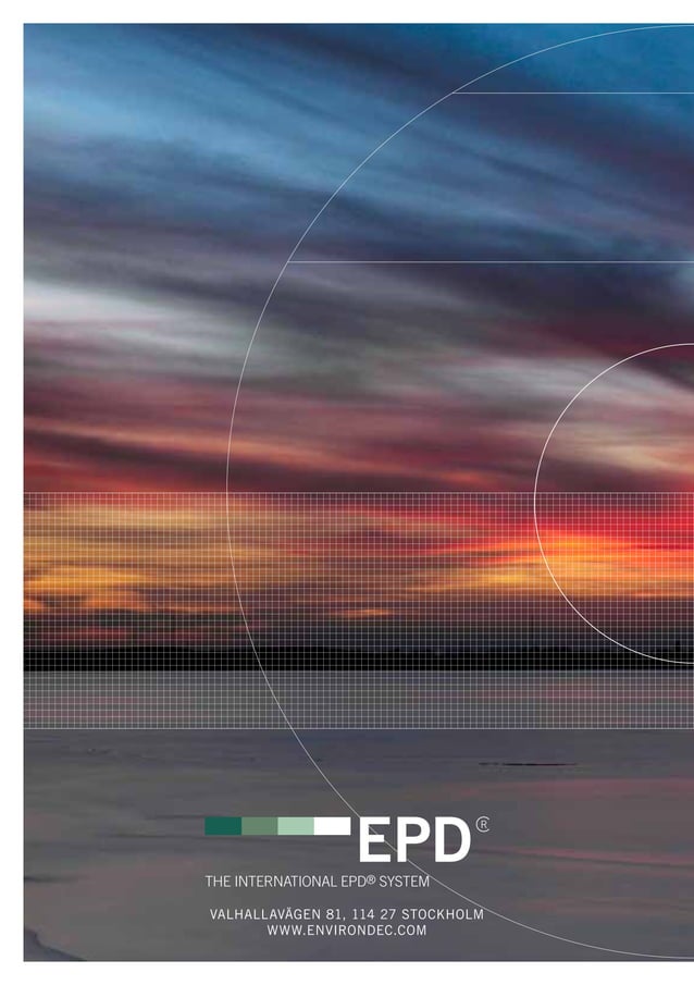 EPD system: introducing Environmental product declaration | PDF ...
