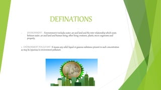 ENVIRONMENTAL PROTECTION ACT (1)1111pptx | PPTX