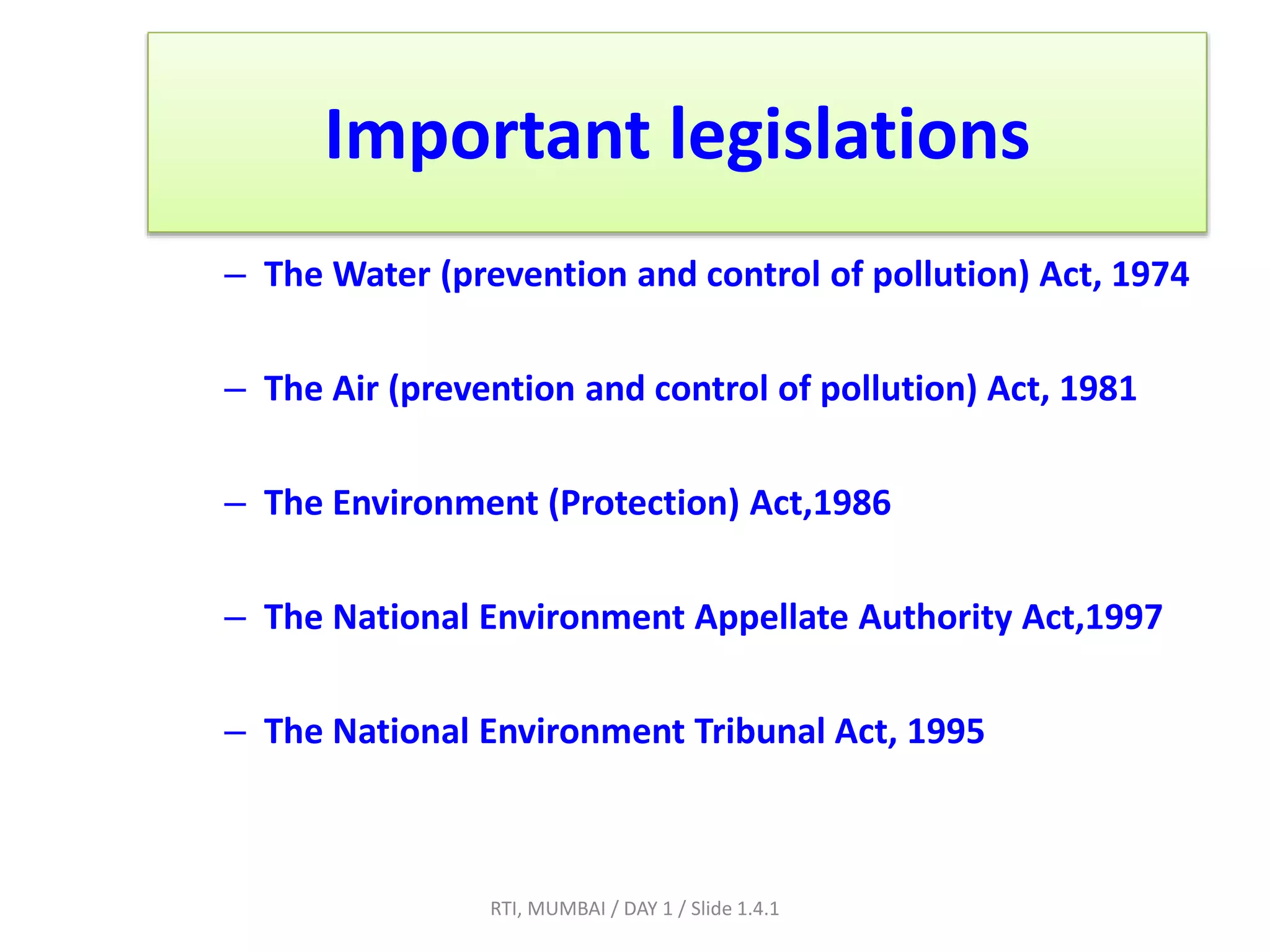 Environmental protection act 1986 | PPTX