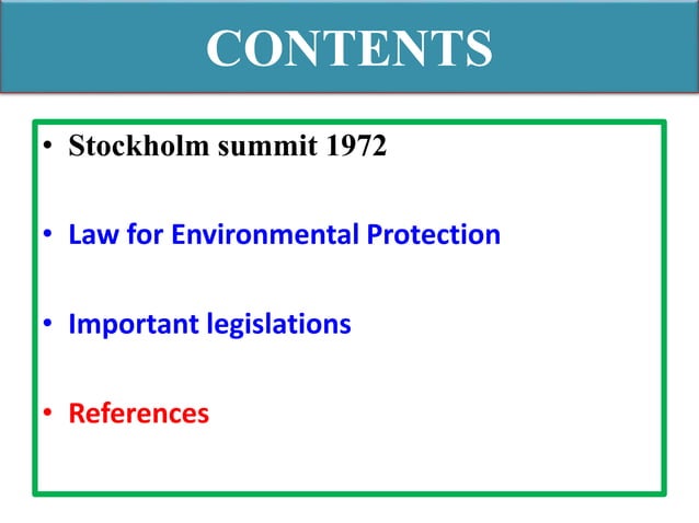 Environmental protection act 1986 | PPTX