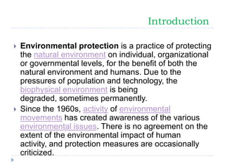 Environmental Protection Industry | PPT