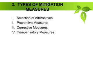 ENVIRONMENTAL PROTECTION MEASURES AND MITIGATION MEASURES.pptx