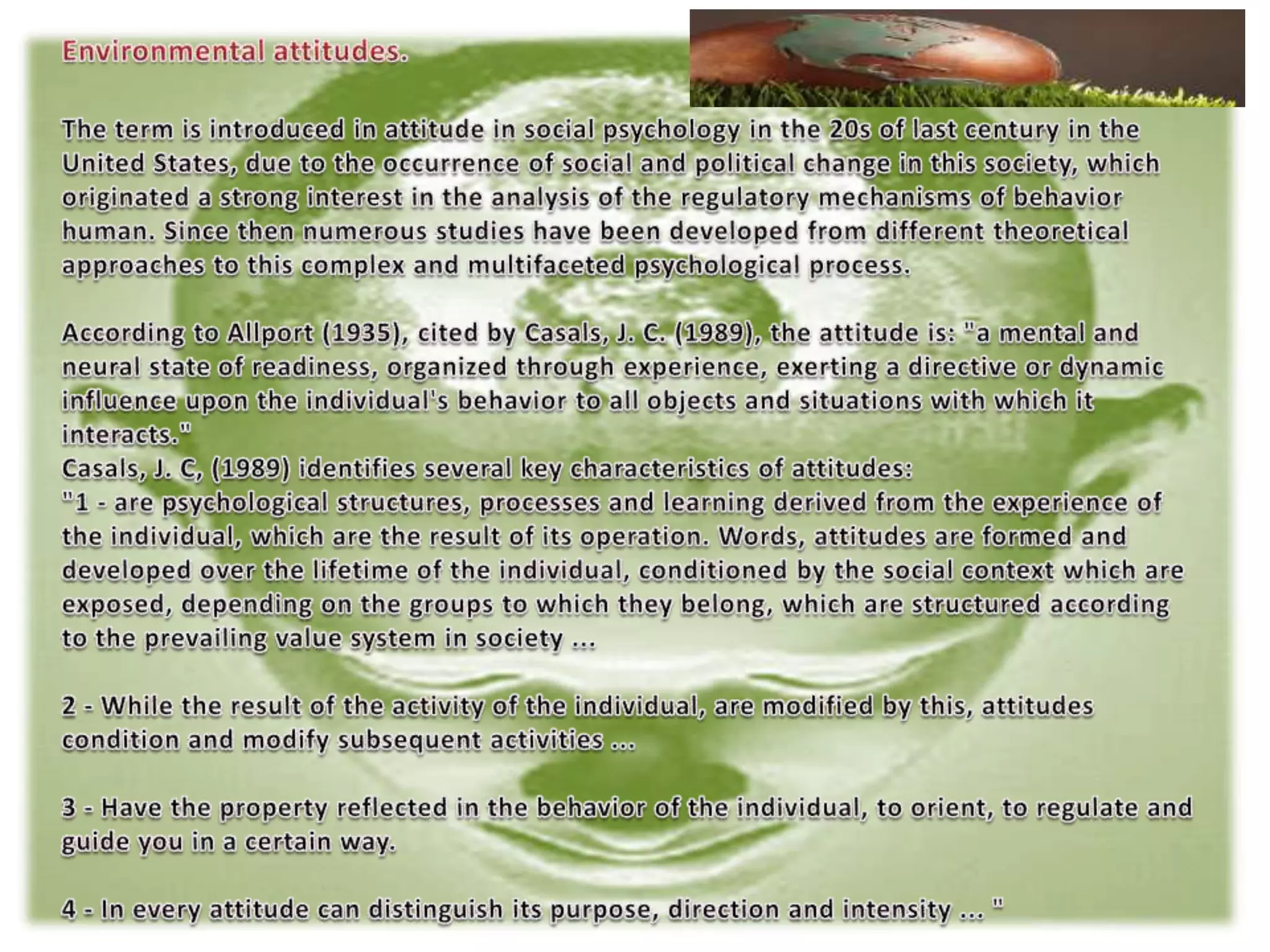 Environmental psychology | PPTX