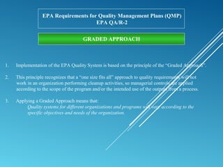 Environmental Quality Assurance -- a primer | PPT