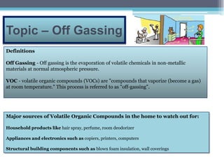 Off Gassing | PPTX