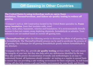 Off Gassing | PPTX