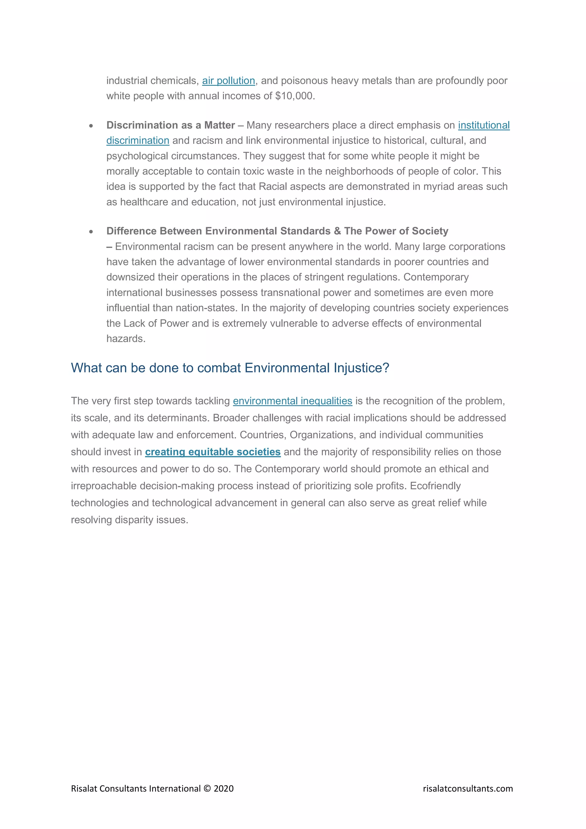 Environmental racism | PDF