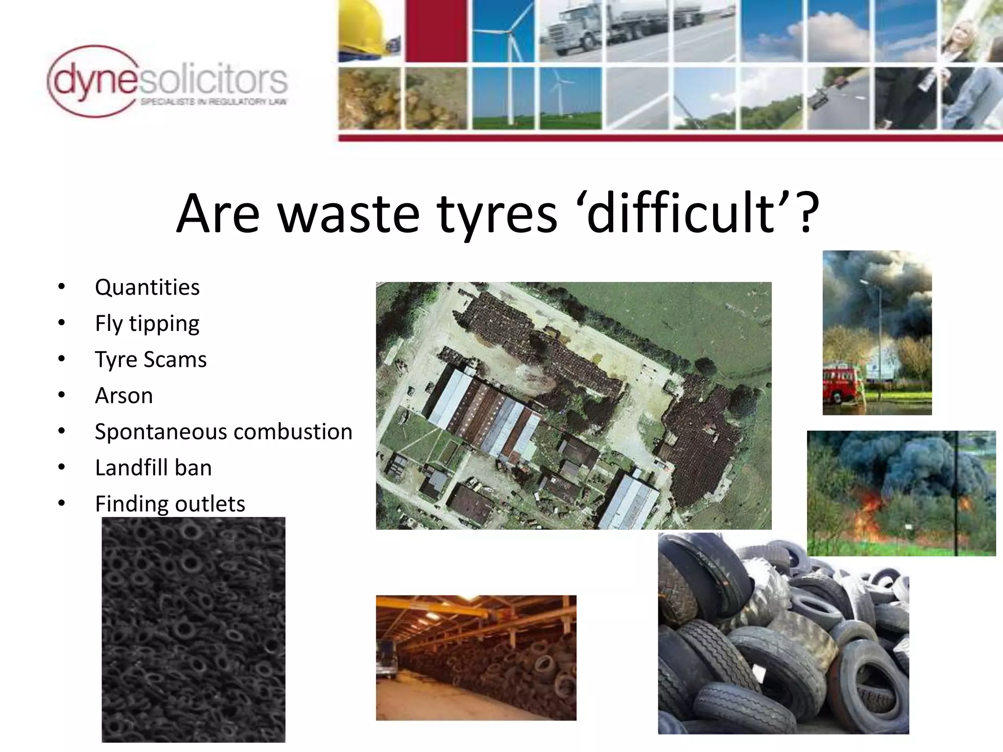 Environmental Regulation & Managing Waste Tyres | PPT
