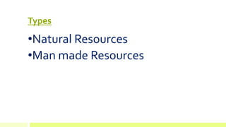 Environmental resources | PPTX