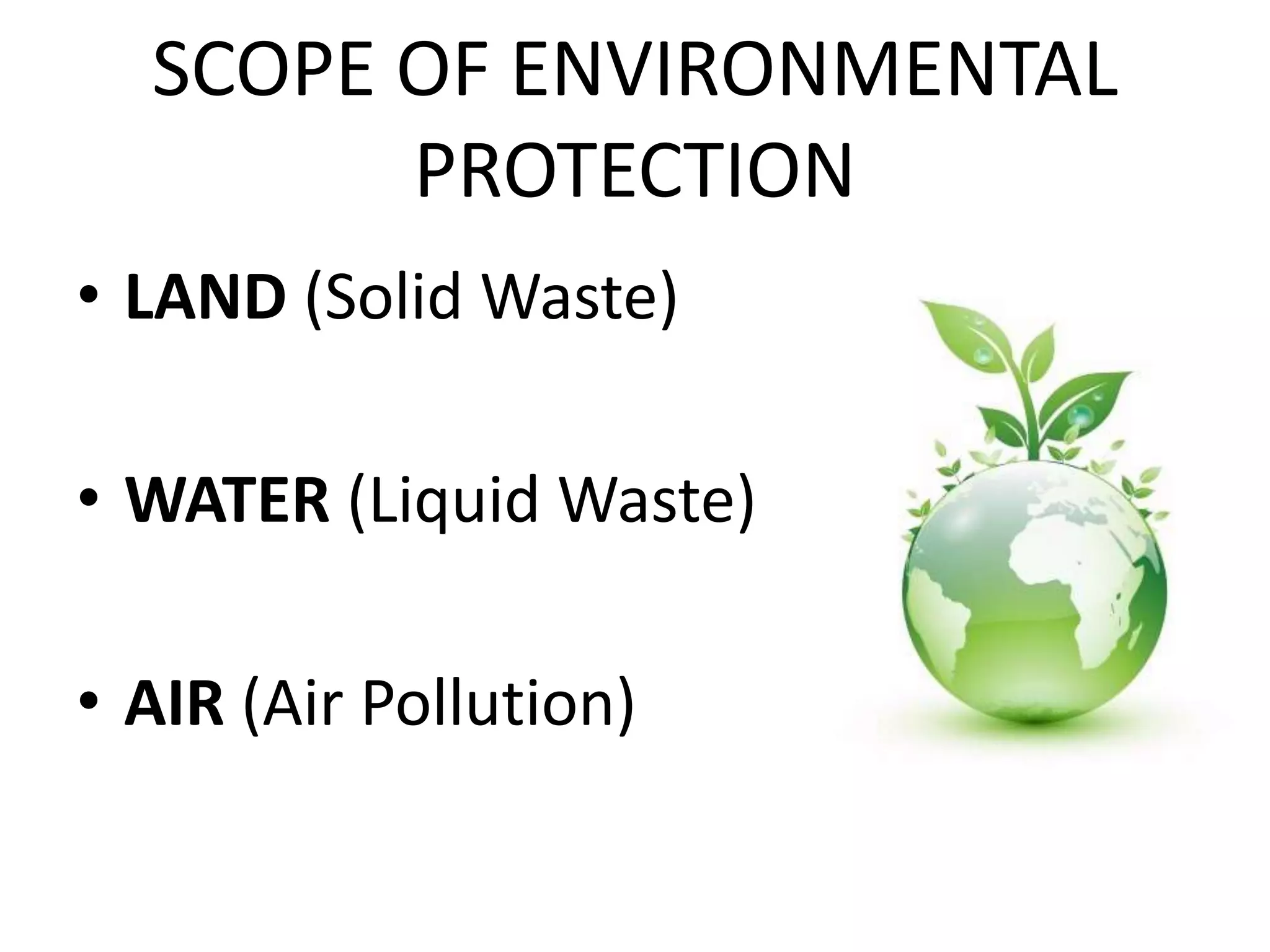 Environmental responsibilities | PPT