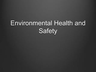 Environmentalsafety | PPTX