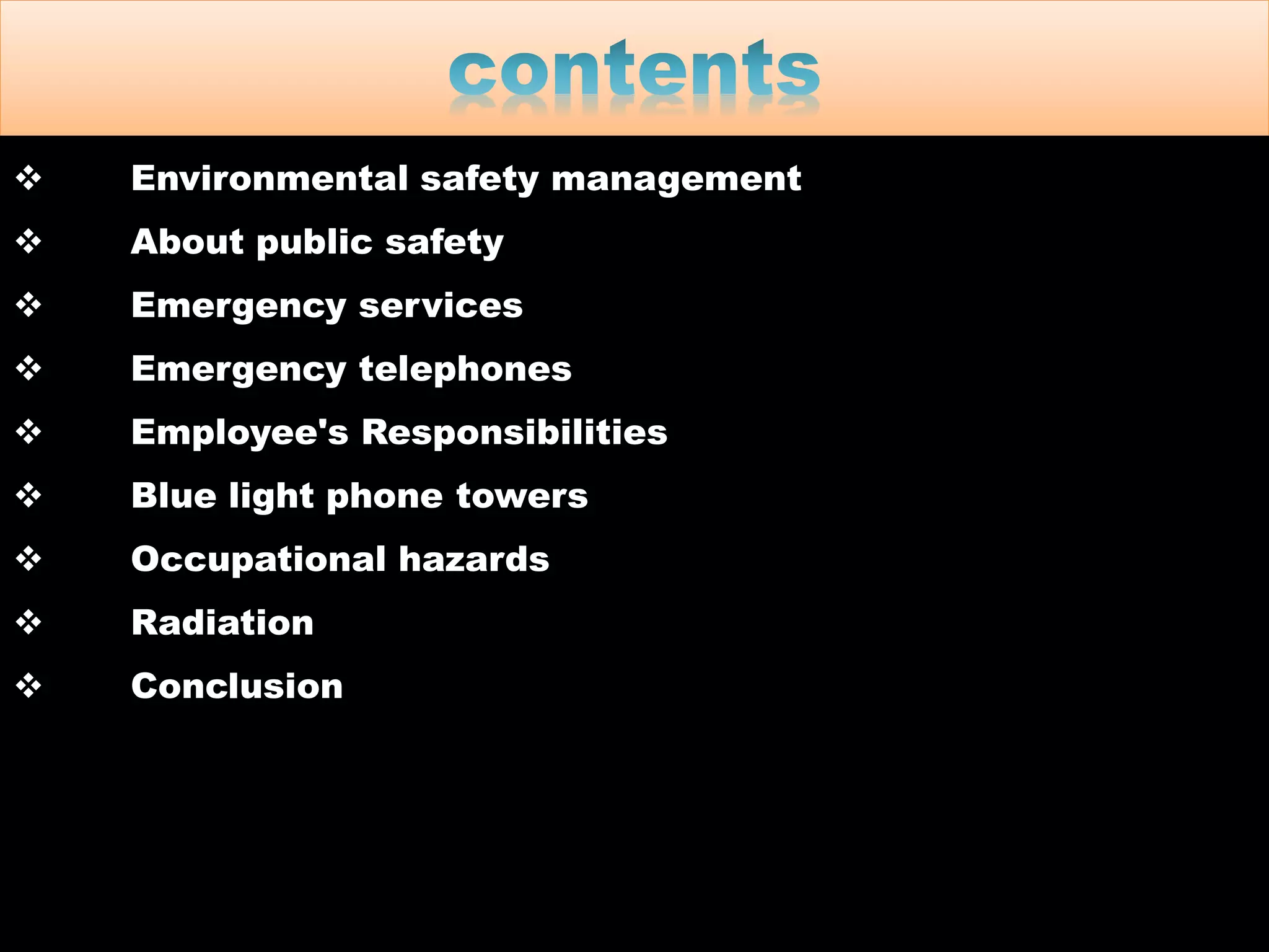 Environmental safety and occupational hazrds | PPTX