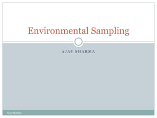 Environmental sampling | PPTX