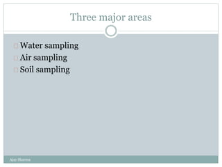 Environmental sampling | PPTX