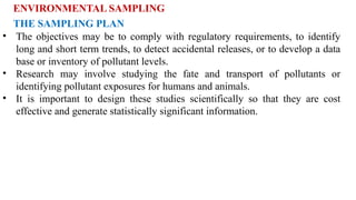 environmental sampling.pptx presentation | PPTX