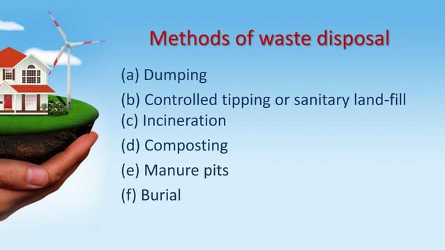 Environmental sanitation | PPTX | Environmental Services Industry ...