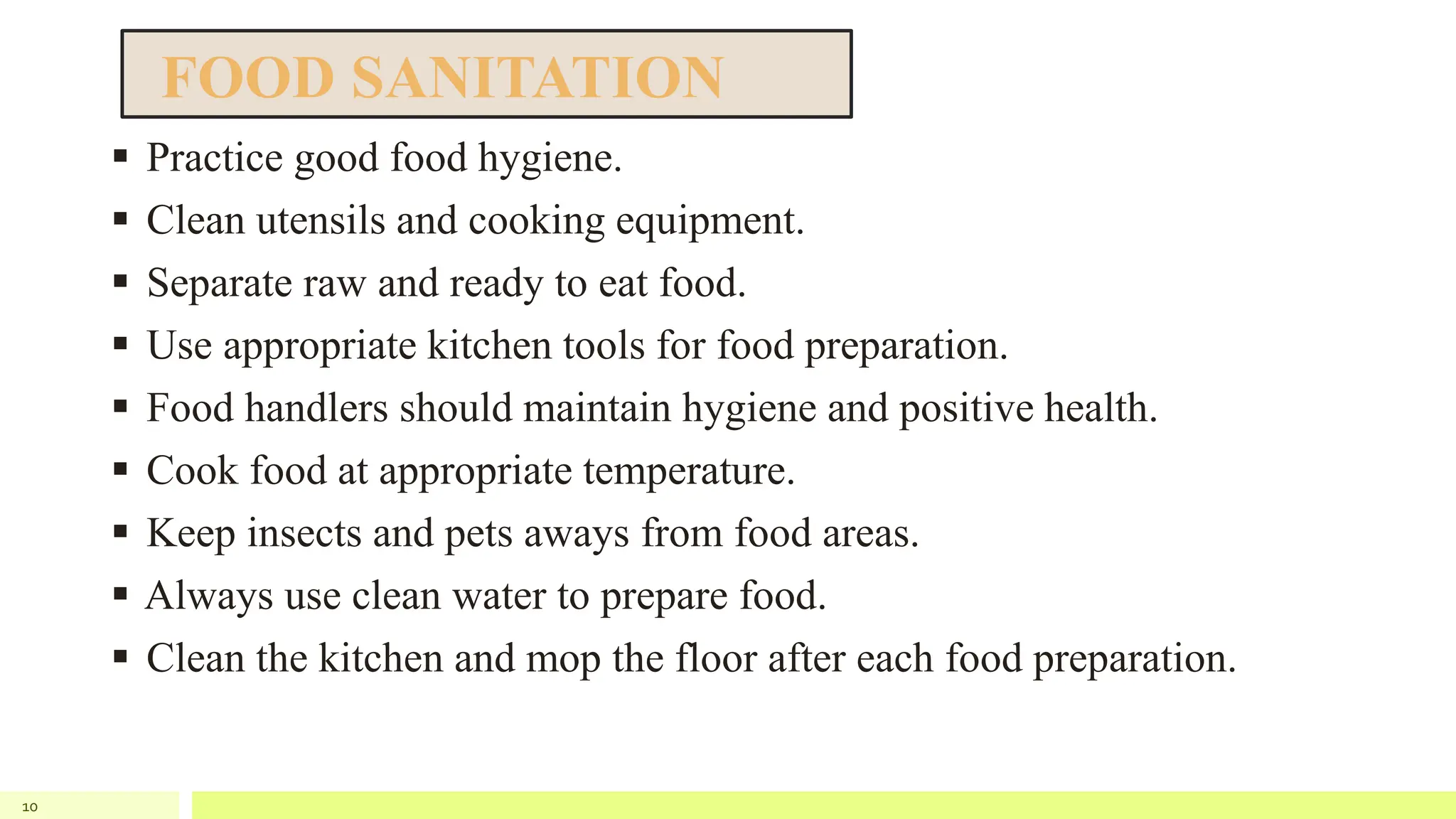 ENVIRONMENTAL SANITATION in community setting | PPTX
