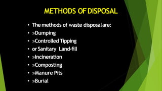 Environmental Sanitation Medical Entomology | PPTX
