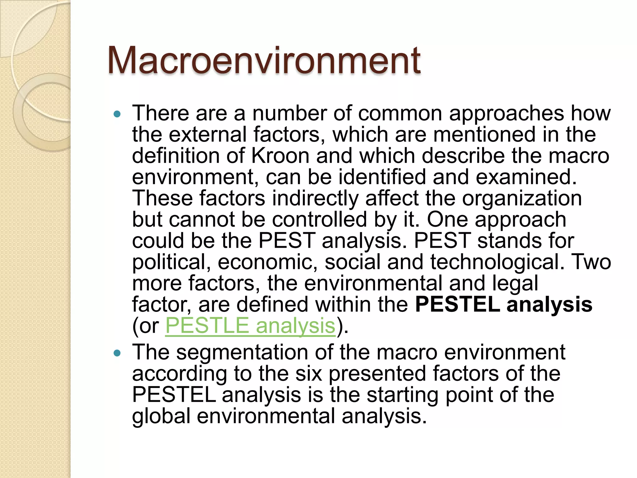 Environmental scanning | PPTX