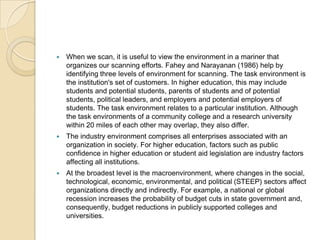 Environmental scanning | PPT