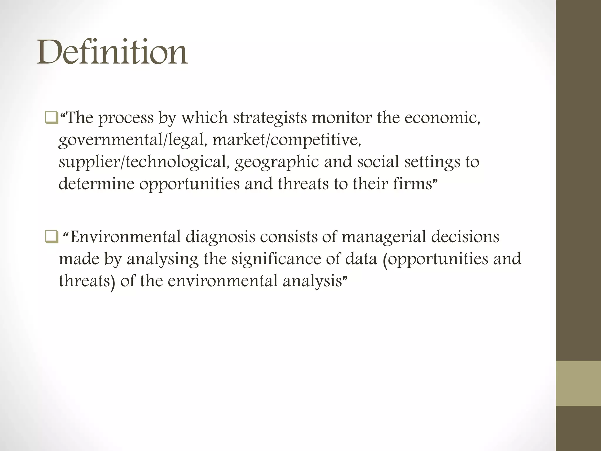 Environmental scanning | PPTX