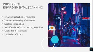 Environmental scanning | PPTX | Green Solutions | Business