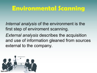 Organization and Management Environmental scanning.ppt