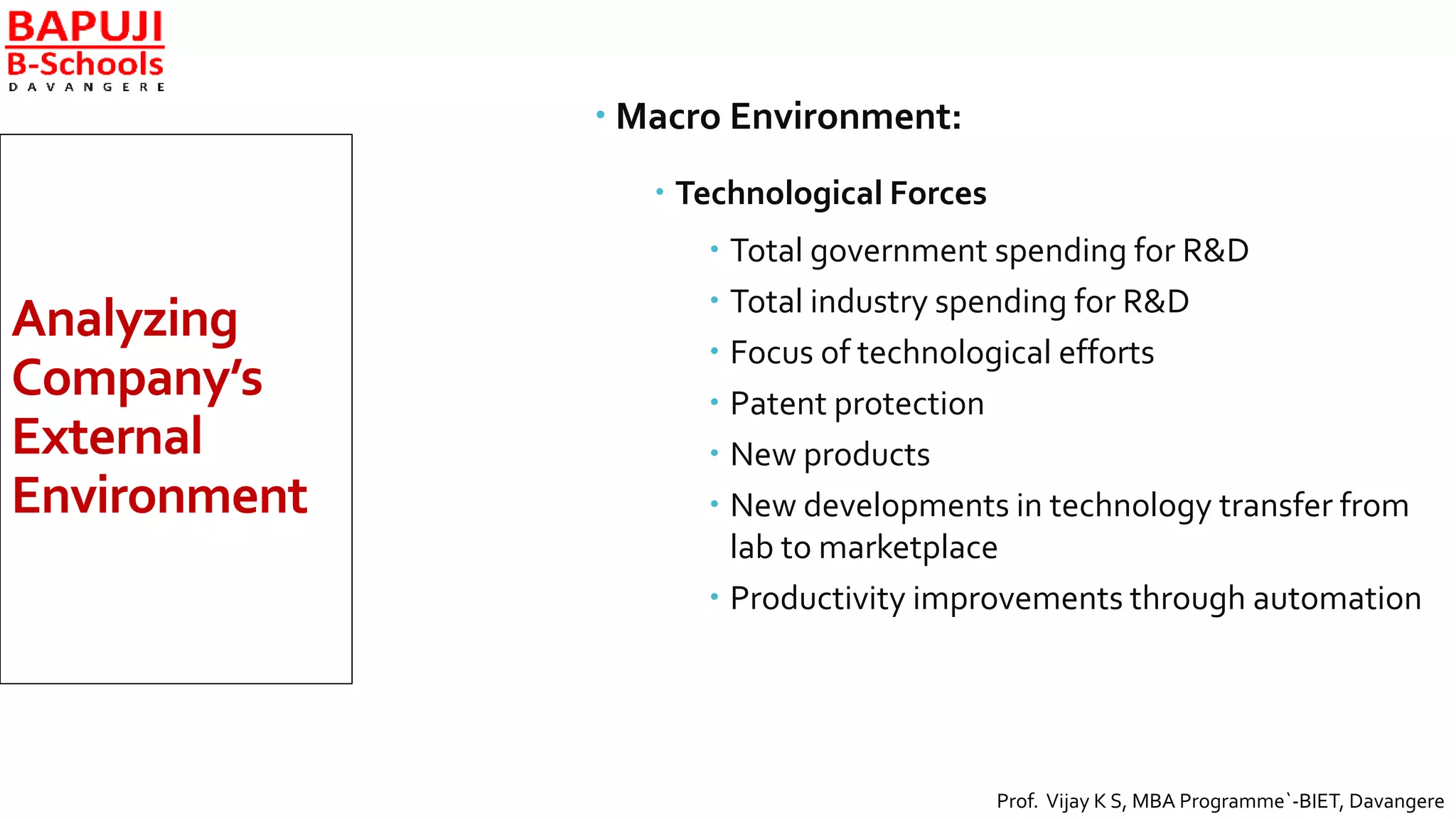 Environmental scanning - External Analysis | PPT