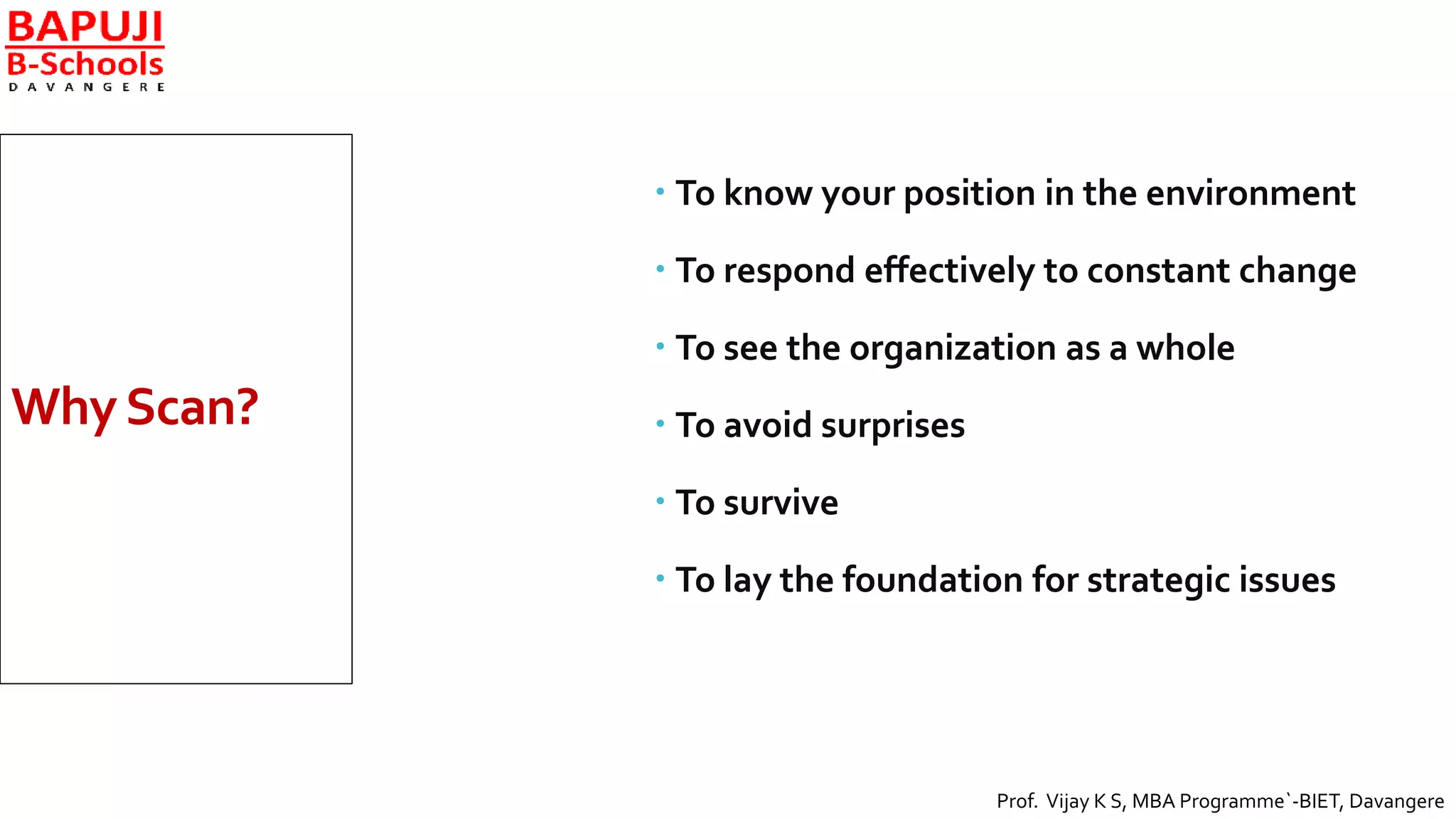 Environmental scanning - External Analysis | PPT