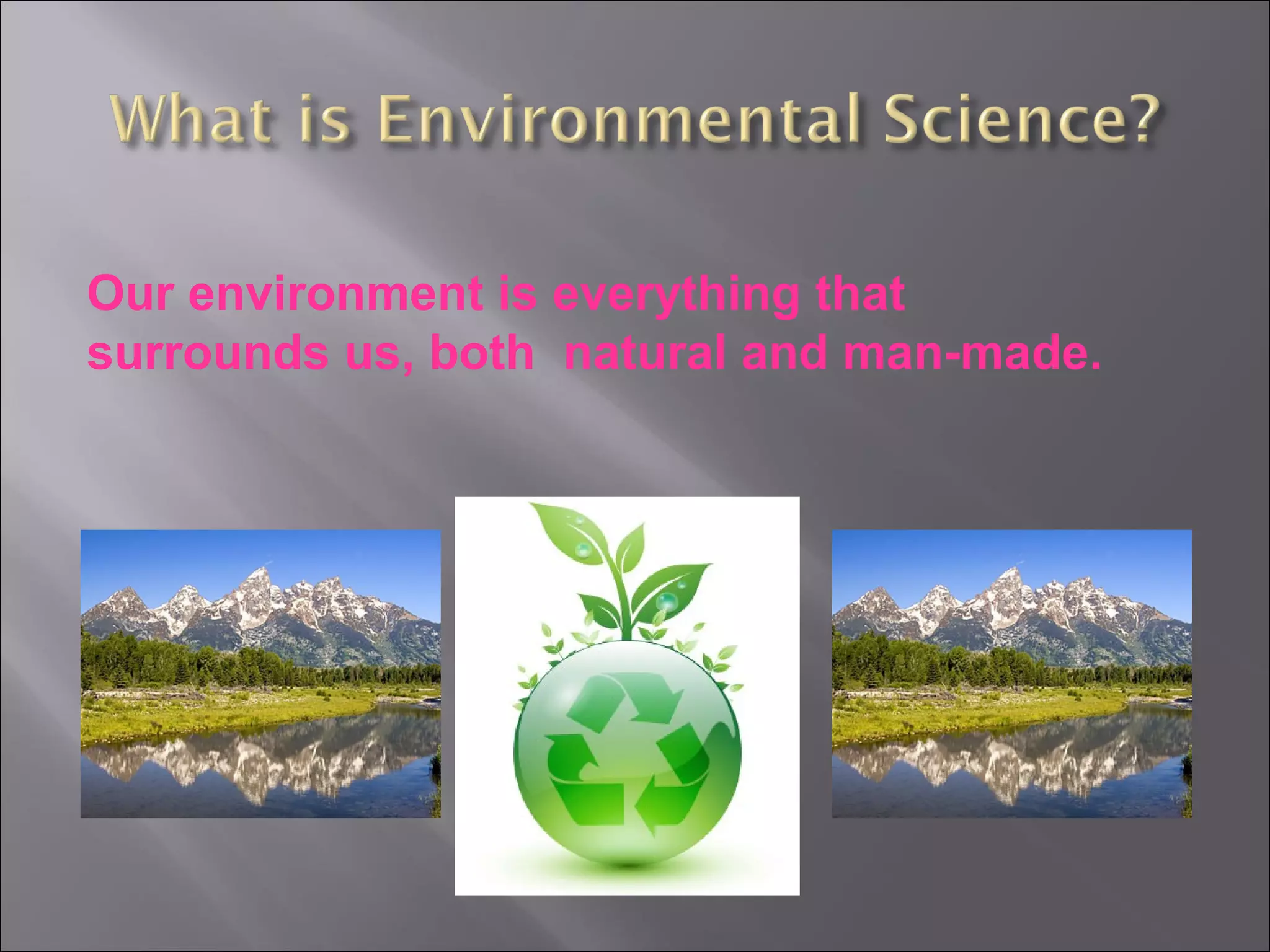 Environmental science | PPT