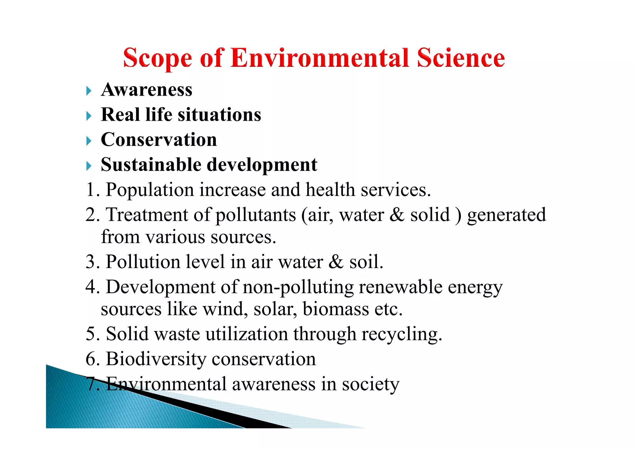 Environmental science | PPT