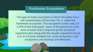 ENVIRONMENTAL SCIENCE- Echological niche, homeostasis in the ecosystem ...