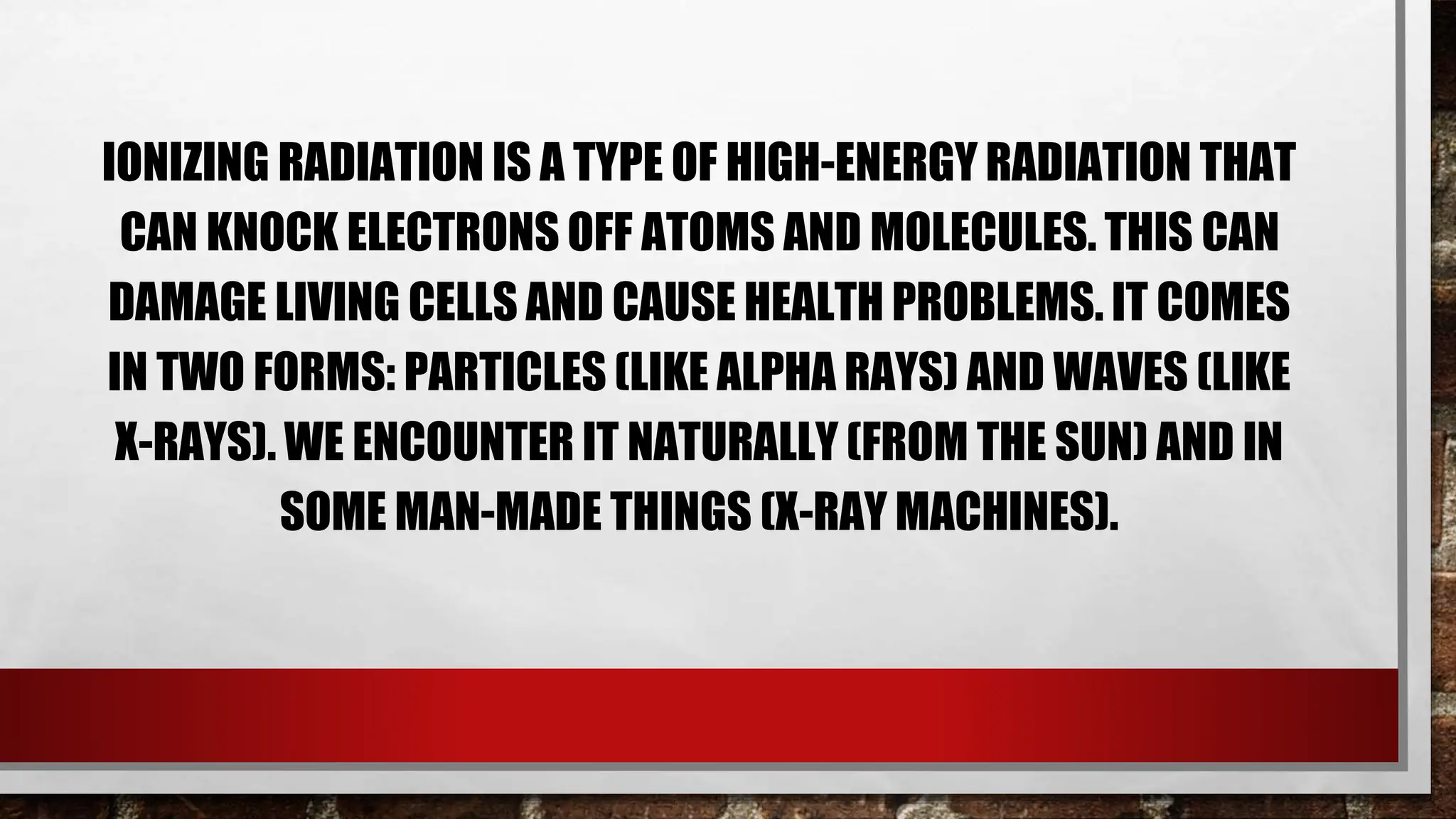 Environmental Science - Nuclear Hazards and Us.pptx | Cancer | Diseases ...