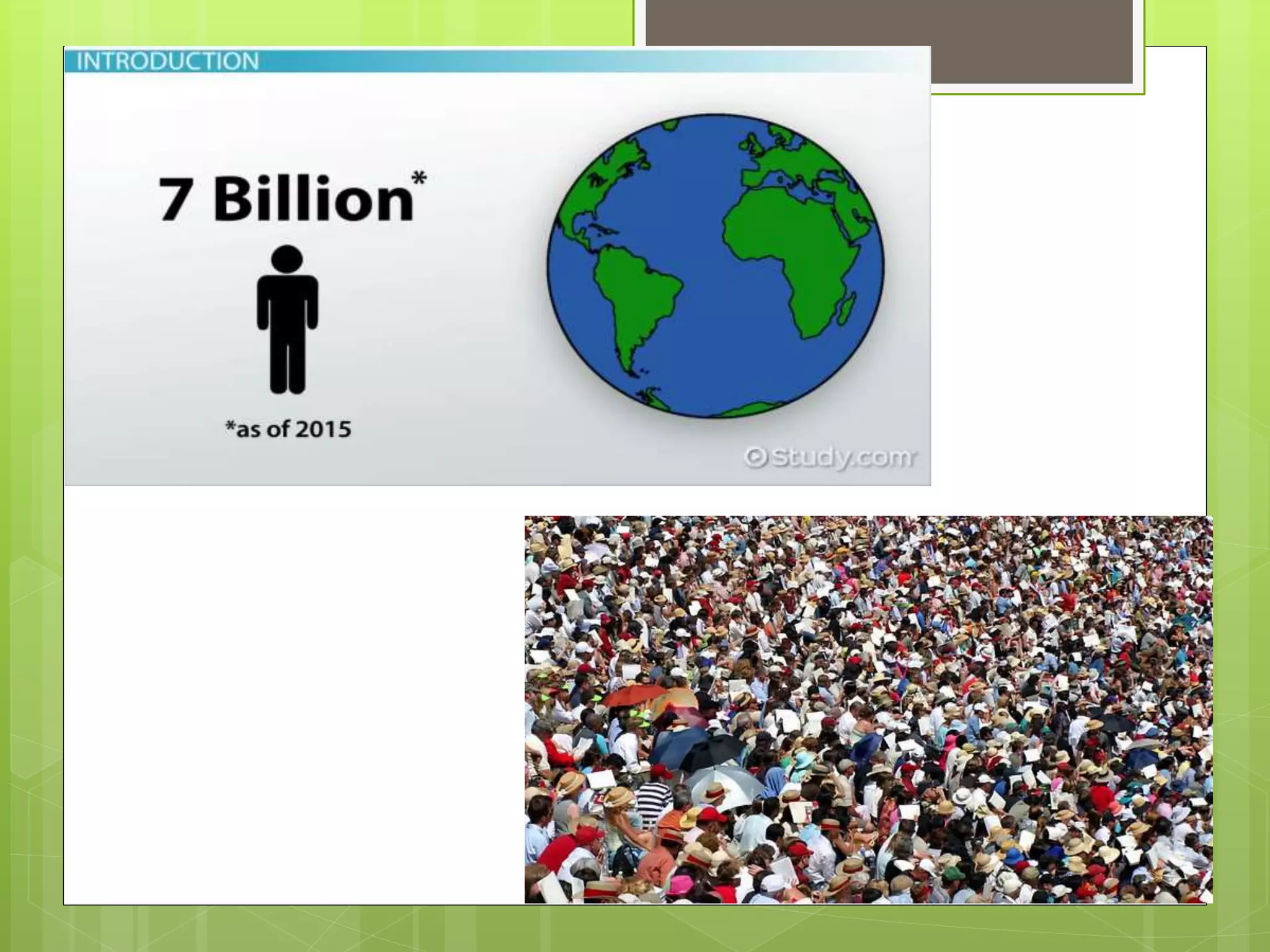 POPULATION GROWTH, VARIATION OF POPULATION AMONG NATIONS & POPULATION ...
