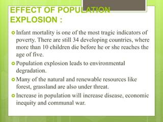 POPULATION GROWTH, VARIATION OF POPULATION AMONG NATIONS & POPULATION ...