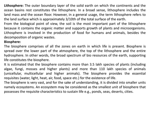 Environmental science basics, scope and importance | PPTX | Indoor Environmental Quality | Home ...
