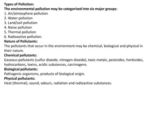 Environmental science basics, scope and importance | PPTX