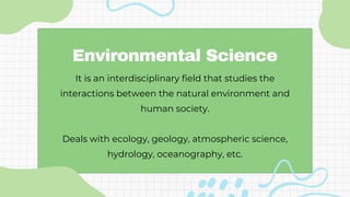 Environmental Science Chapter on multidisciplinary fields.pdf