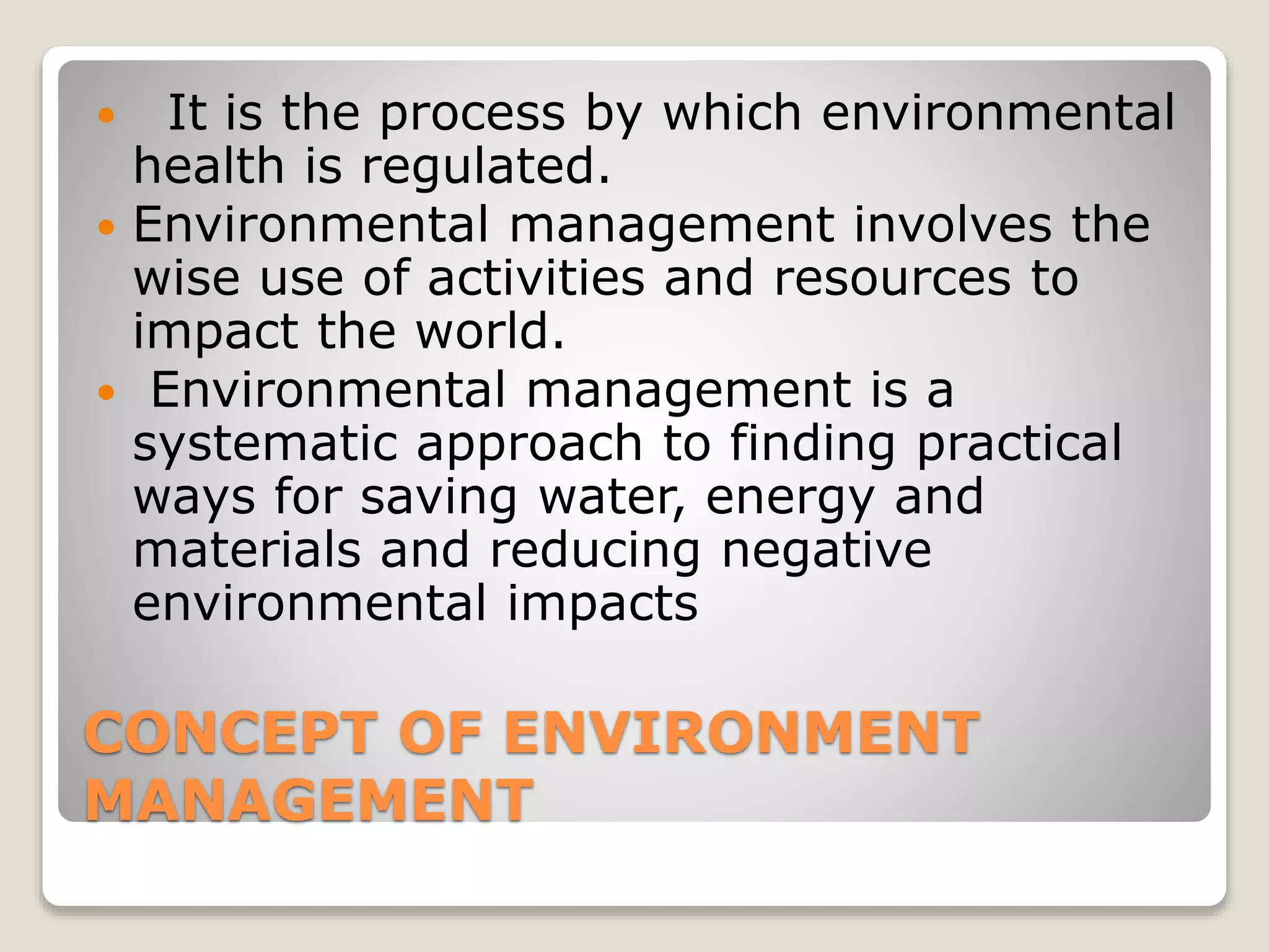 Environmental science | PPT