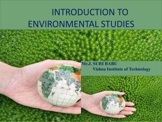 Environmental science introduction class | PPTX