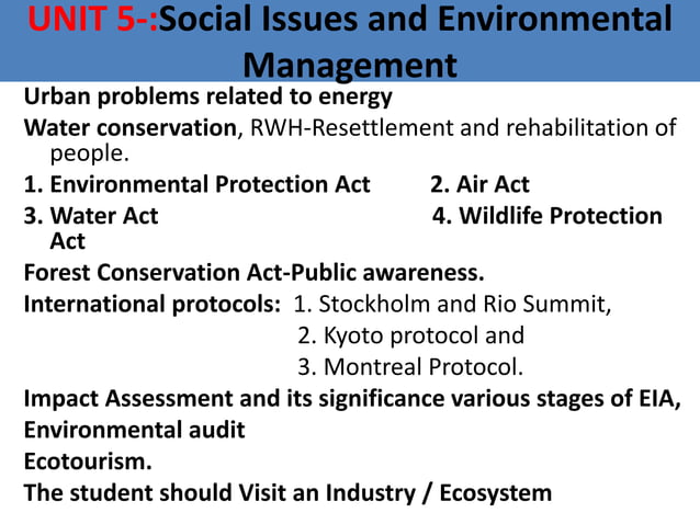 Environmental science introduction class | PPTX