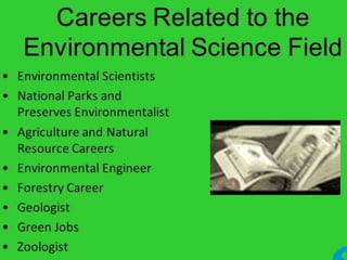 Environmental science introduction class | PPTX
