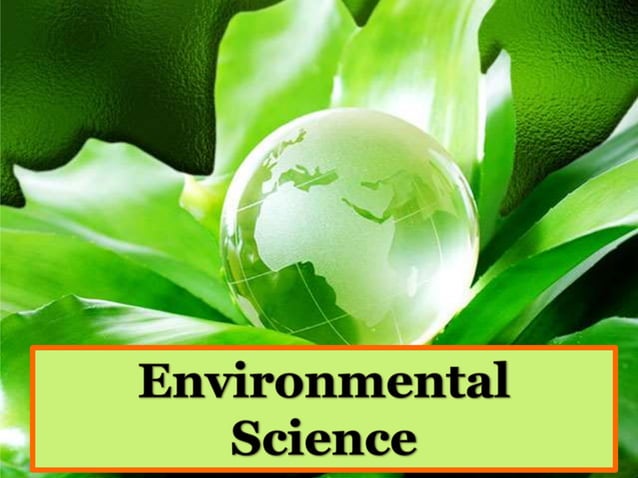 Environmental science Lesson 2 | PPTX