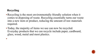 Introduction to waste management in Environment | PPTX