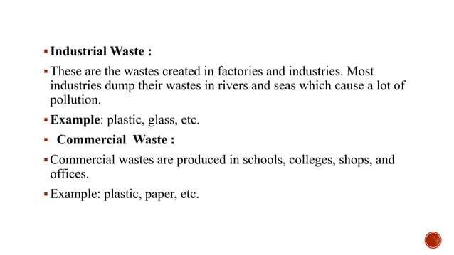 Introduction to waste management in Environment | PPTX